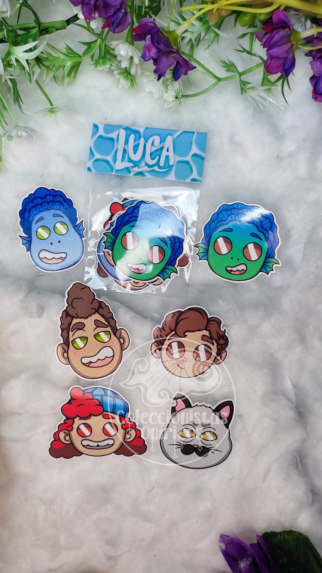 Luca Stickers Film Alberto Scorfano Luca Paguro Silenzio Bruno Stickers ...