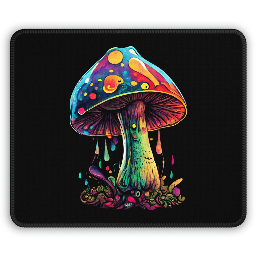 Psychedelic Funky Fungi - Gaming Mouse Pad - Etsy