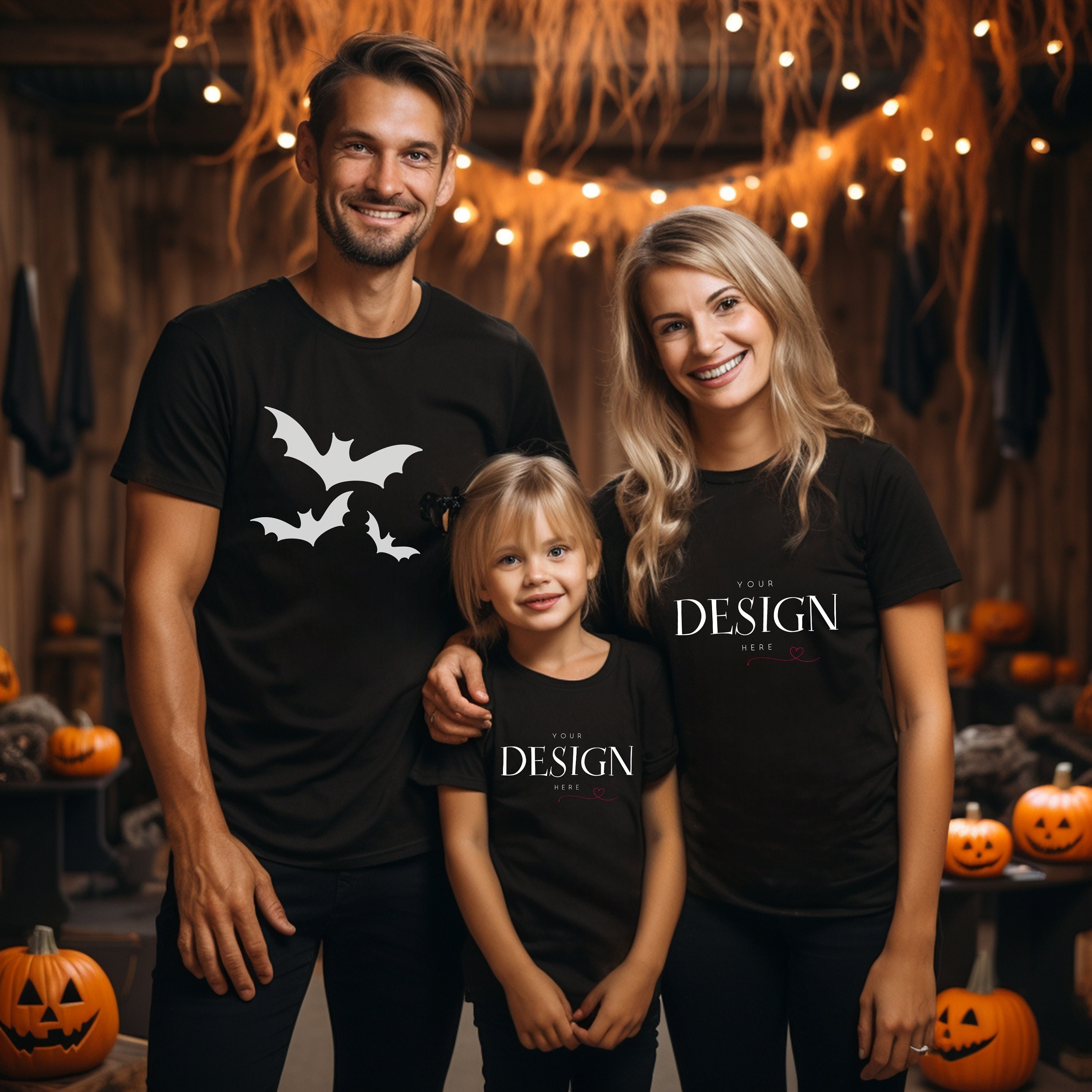 21 X Halloween Mockup for Fall Mockup for Halloween Family Mockup Bella ...