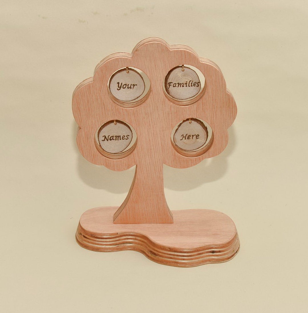 Personalised Family Tree Rustic - Etsy