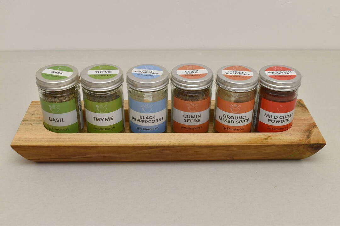 Spice Rack, Spice Holder Rustic - Etsy
