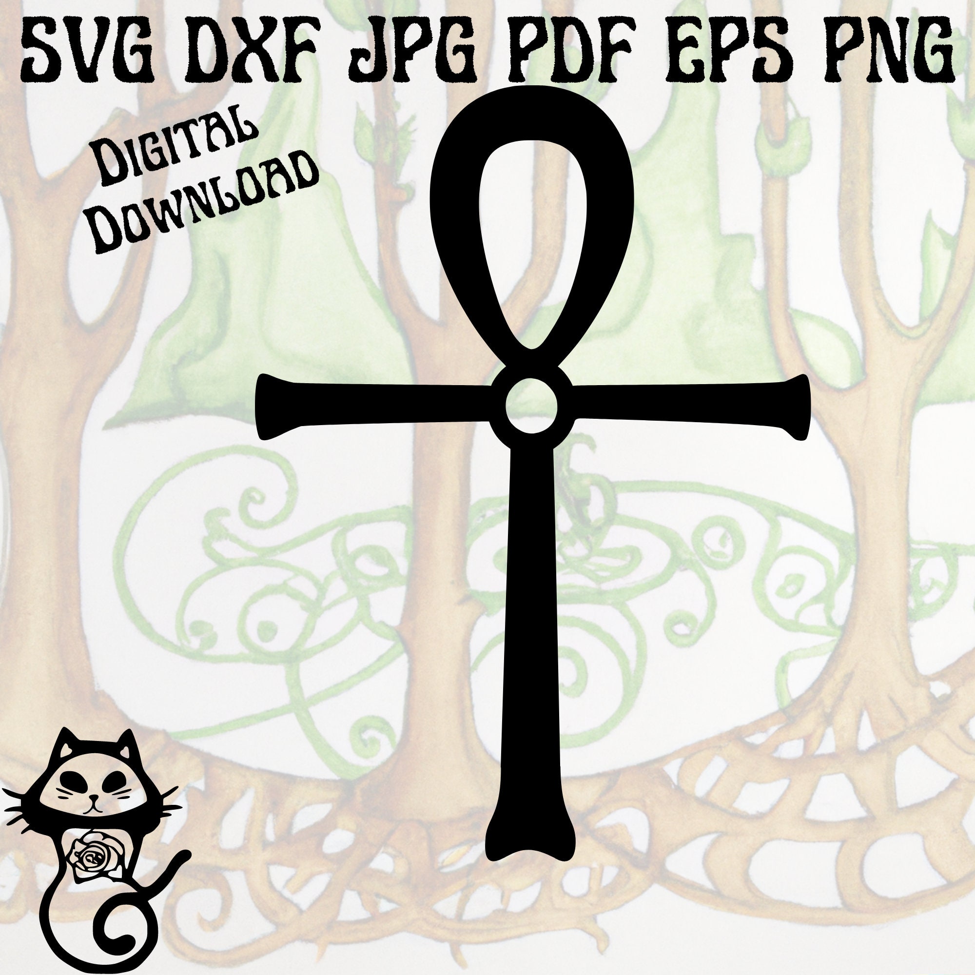 Ankh SVG Egypt Ankh Svg Magical Ankh SVG Gothic Ankh Png - Etsy