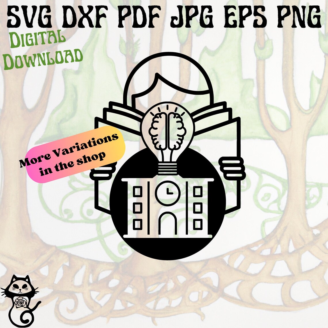 Back to School SVG, Library Svg, Teacher Svg, University Svg, College ...