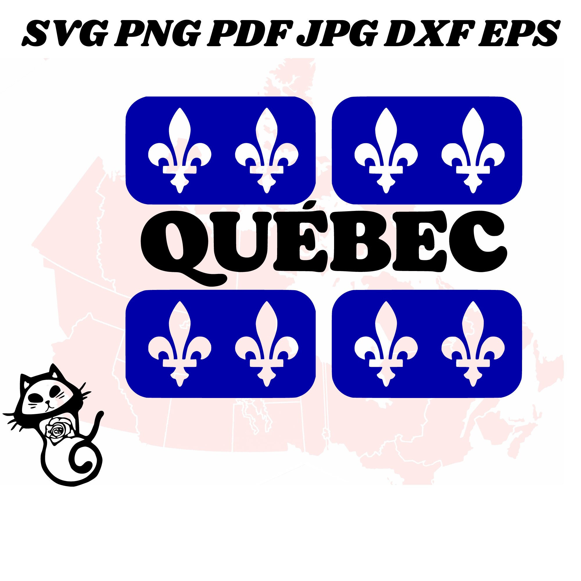 Quebec Flag Png