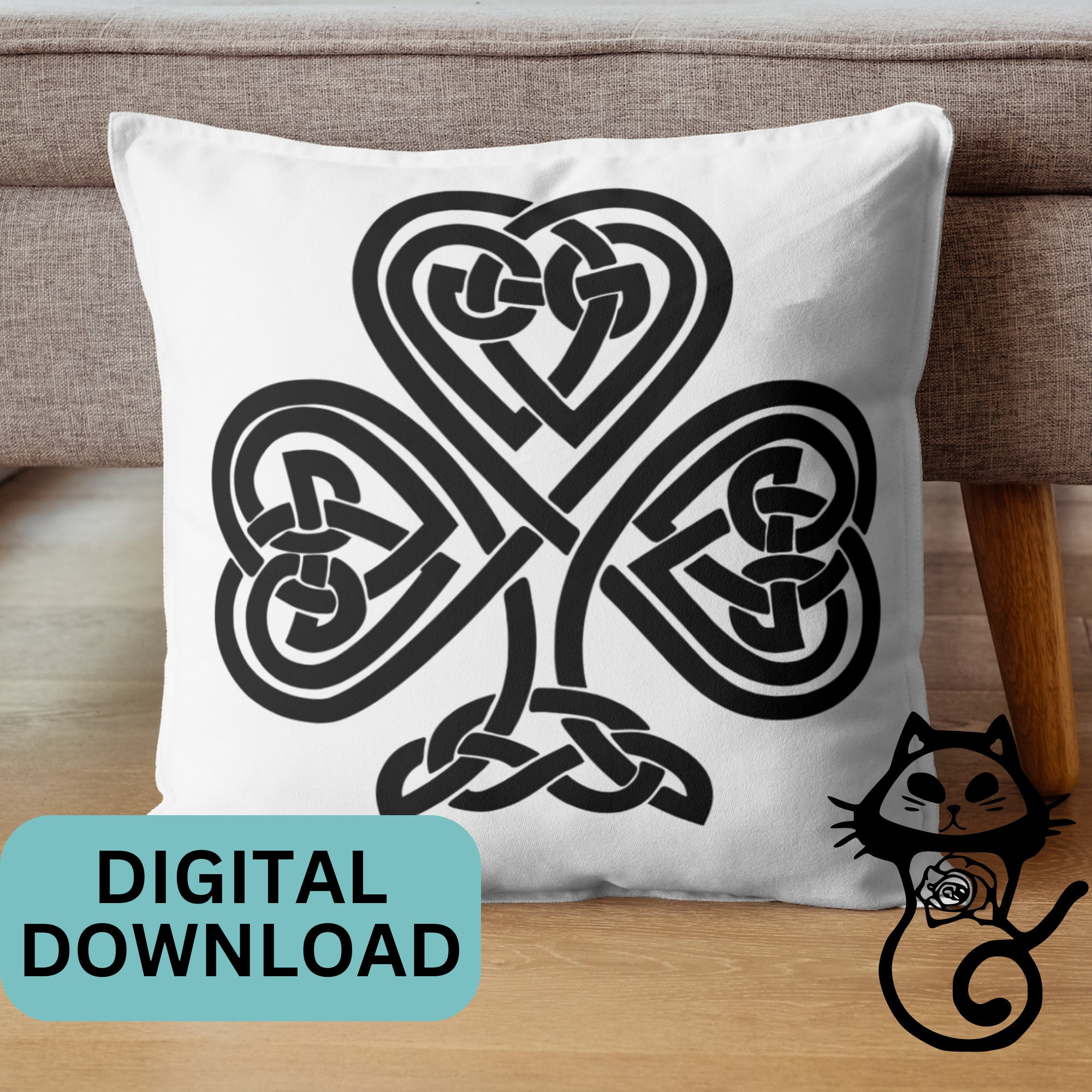Celtic SVG Knot, Celtic PNG, Celtic Clip Art, Vintage Celtic Heritage ...