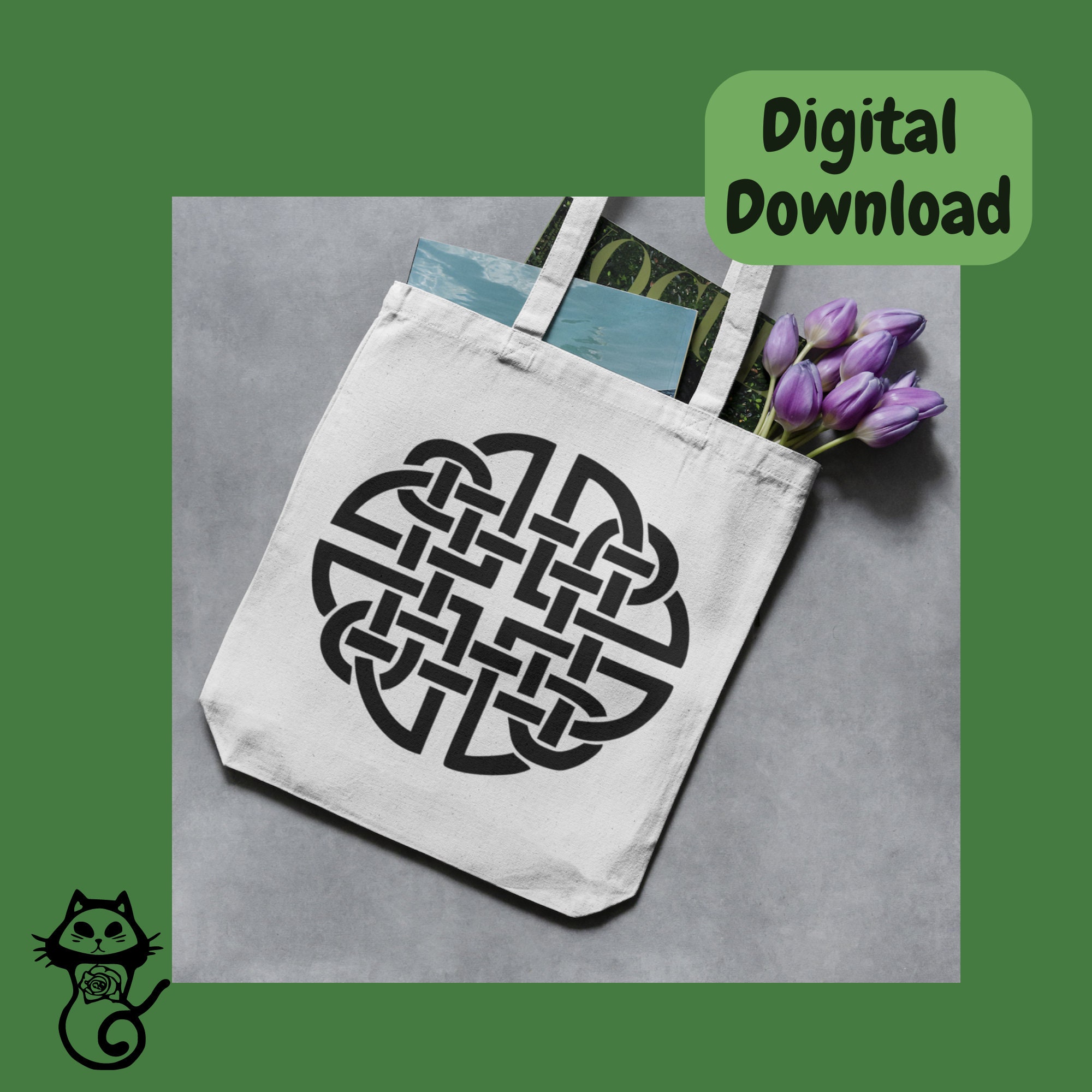 Celtic SVG Knots and Crosses Bundle, Celtic for Cricut, Vintage Celtic ...