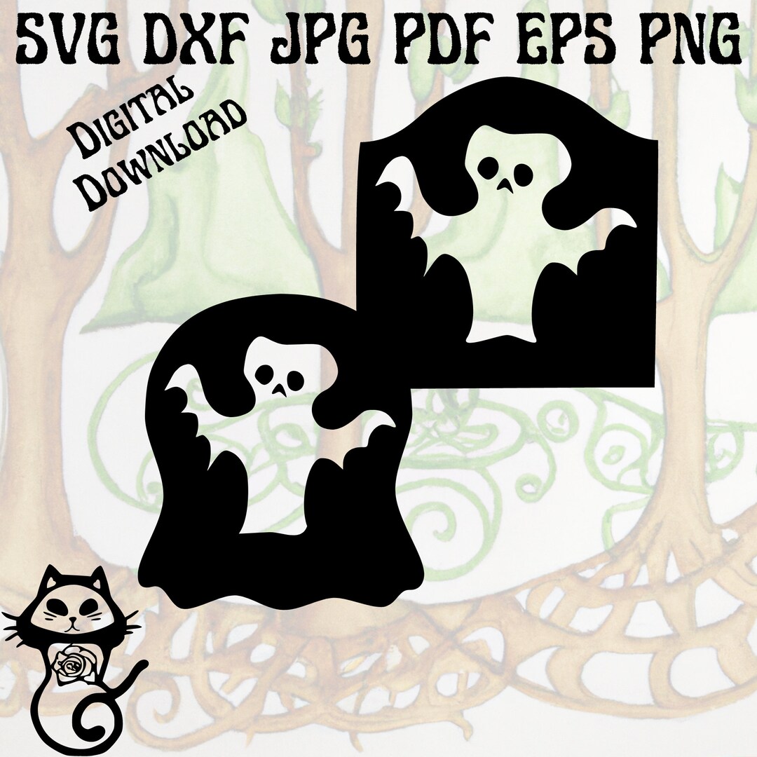 Ghosts SVG Files Too Cute Halloween Halloween Ghosts Svg - Etsy