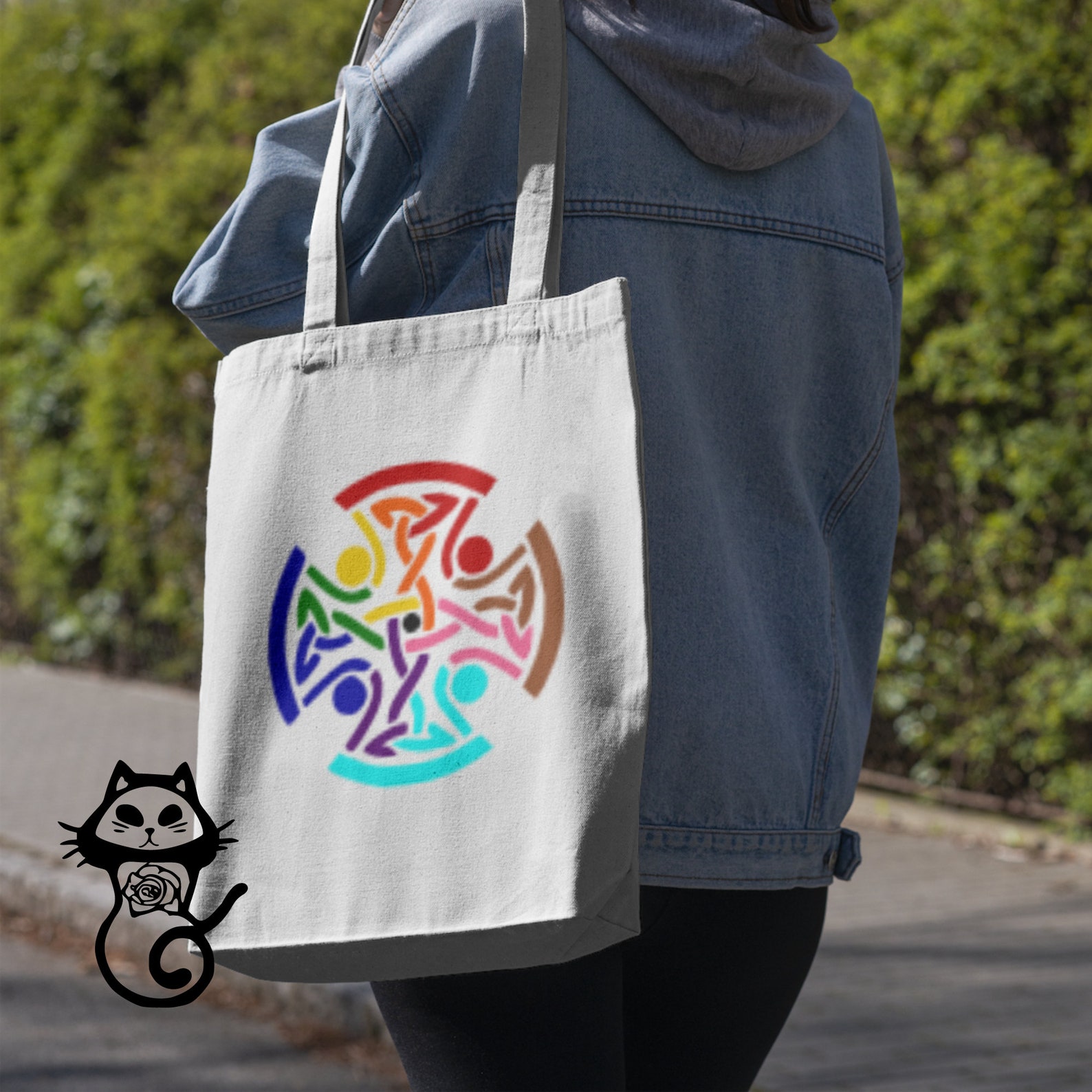 Pride Month Celtic Cross SVG, Pride Celtic Cross SVG, Rainbow Celtic ...