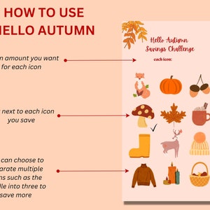 4 Seasons Savings Challenge | Savings Challenge Printable | Savings ...