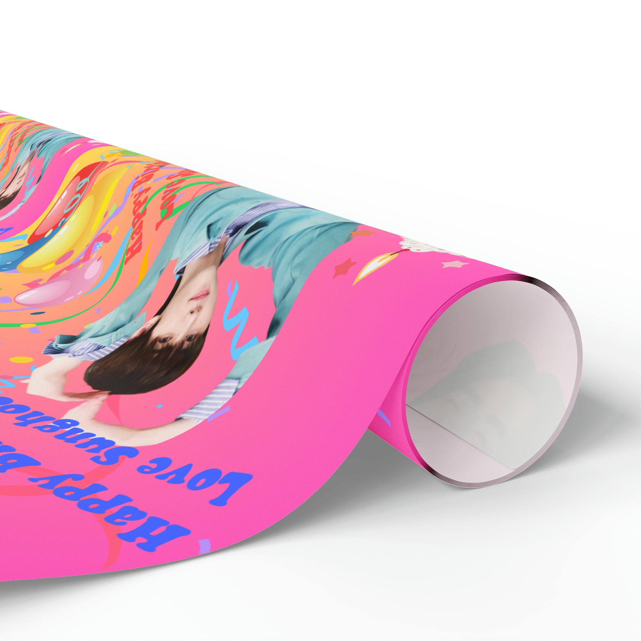 Enhypen Sunghoon Birthday Wrapping Paper, Kpop Gift Wrap, Birthday ...
