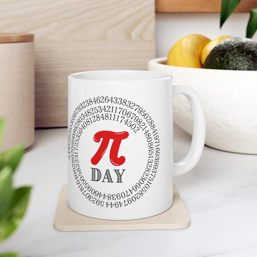 Warm up With Our Mathematical Masterpiece the Pi Mug - Etsy