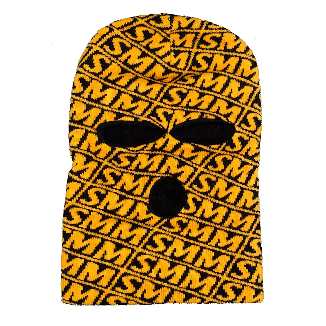 REVERSIBLE Ski Mask | Two Sides | All Over Print | Three Hole Balaclava ...