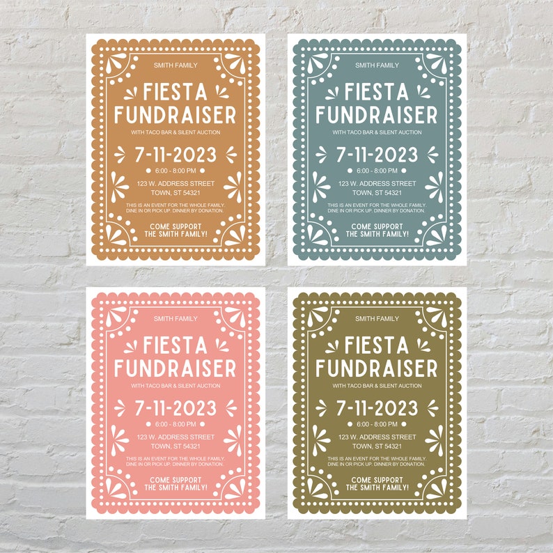 Editable Fiesta Invitation, Birthday Invitation, Party Invitation ...