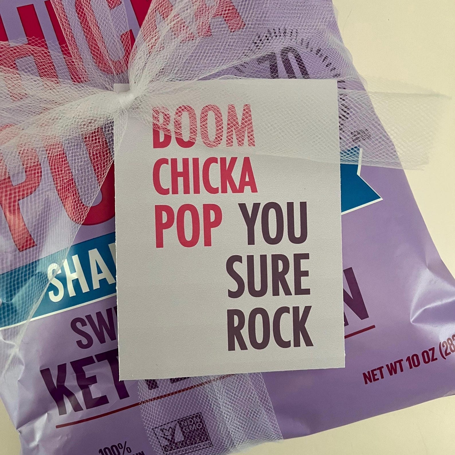Boom Chicka Pop You Sure Rock Printable Gift Tags - Etsy