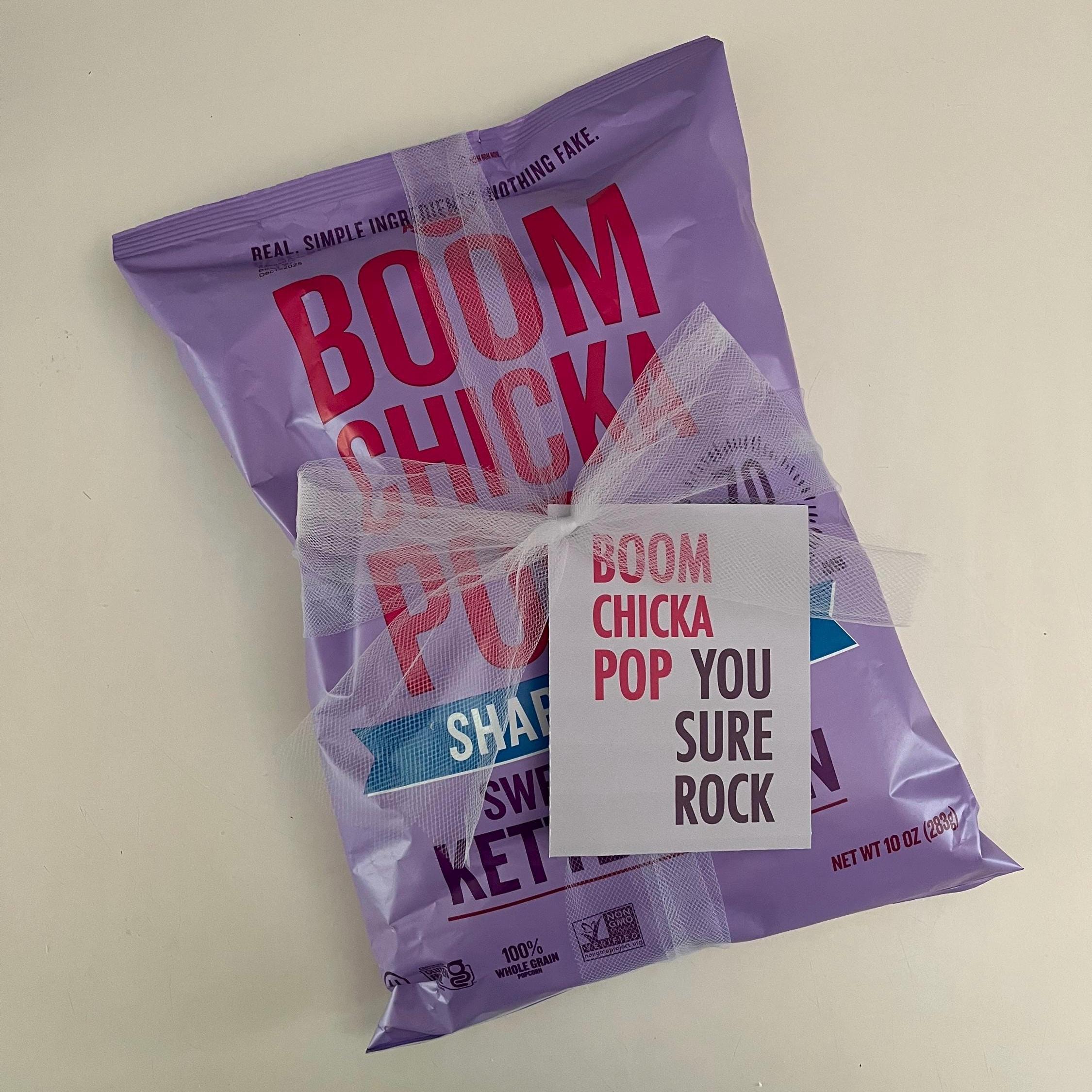 Boom Chicka Pop You Sure Rock Printable Gift Tags - Etsy