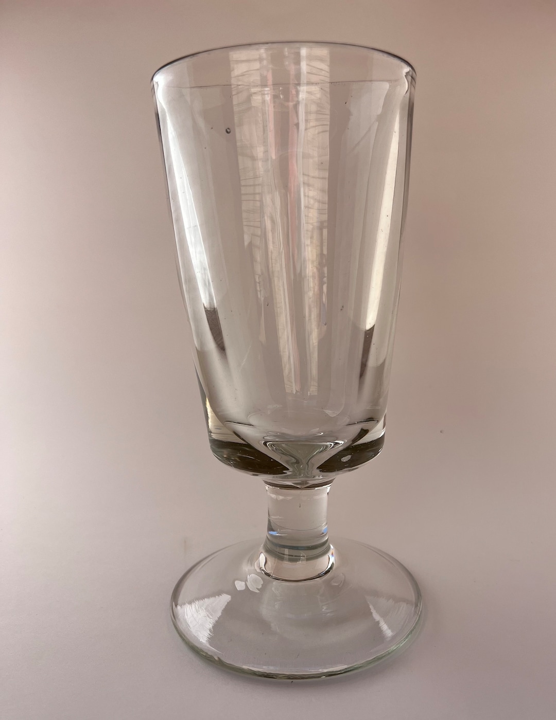 Tavern Rummer Pressed Glass Vintage - Etsy