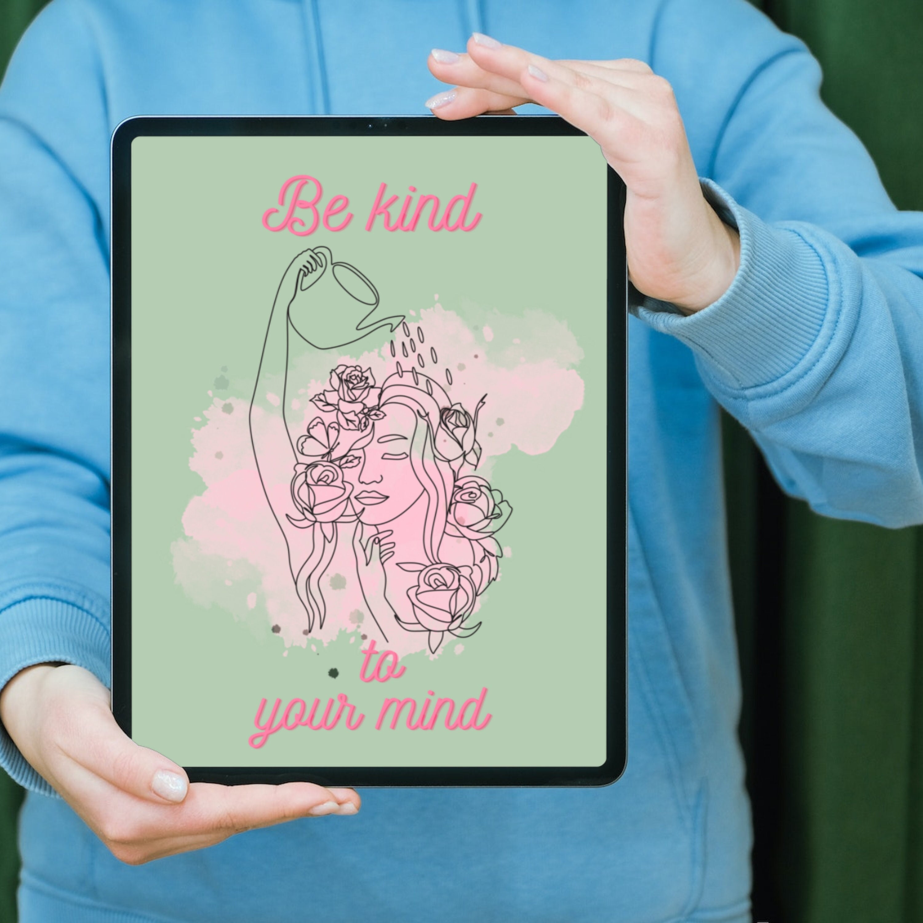 Mindfulness Poster, Be Kind to Your Mind Poster, Mental Health Poster ...