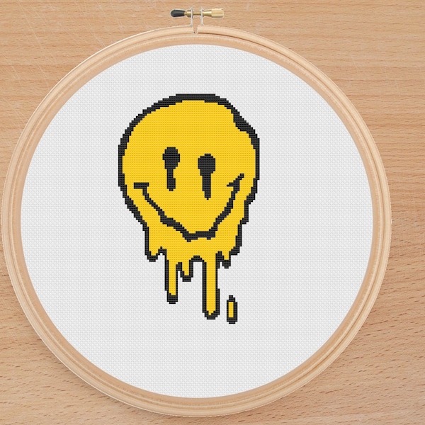 Smile Cross Stitch - Etsy