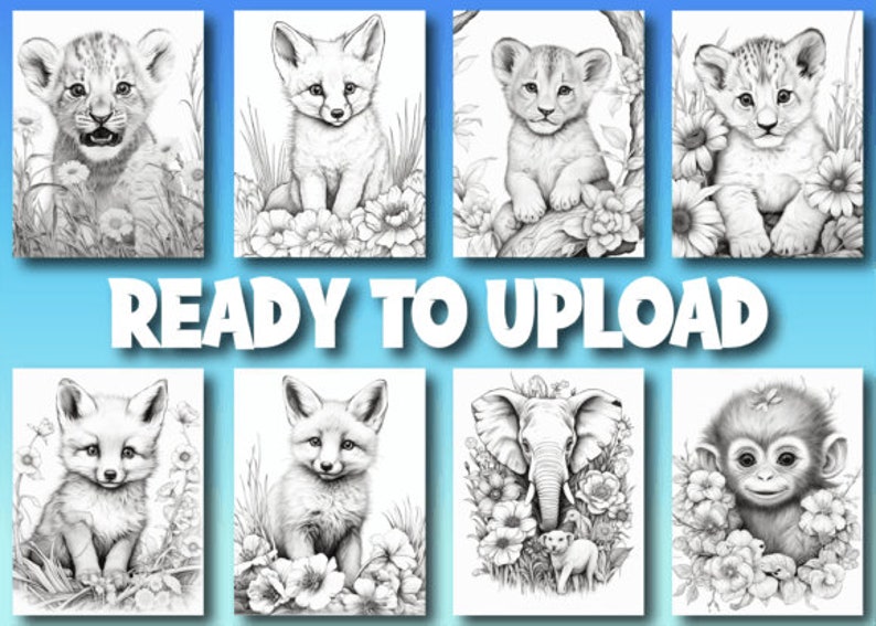 Coloring Pages for Adults in Recovery & Children in Recover Baby Wild ...