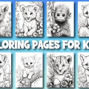 Coloring Pages for Adults in Recovery & Children in Recover Baby Wild ...