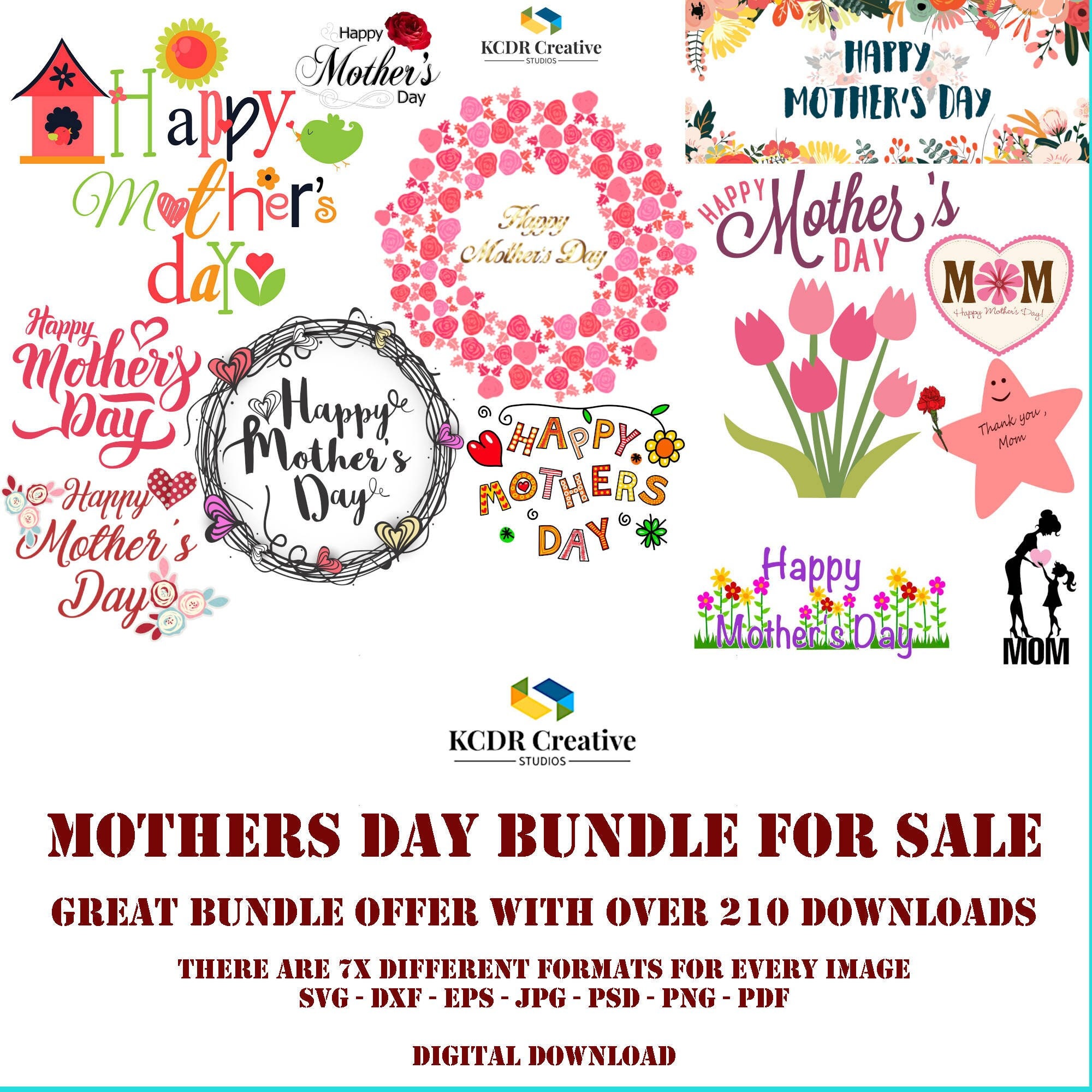 Mother's Day Svg Bundle,mother’s Day,cricut Cut Files, Mothers Life Svg ...
