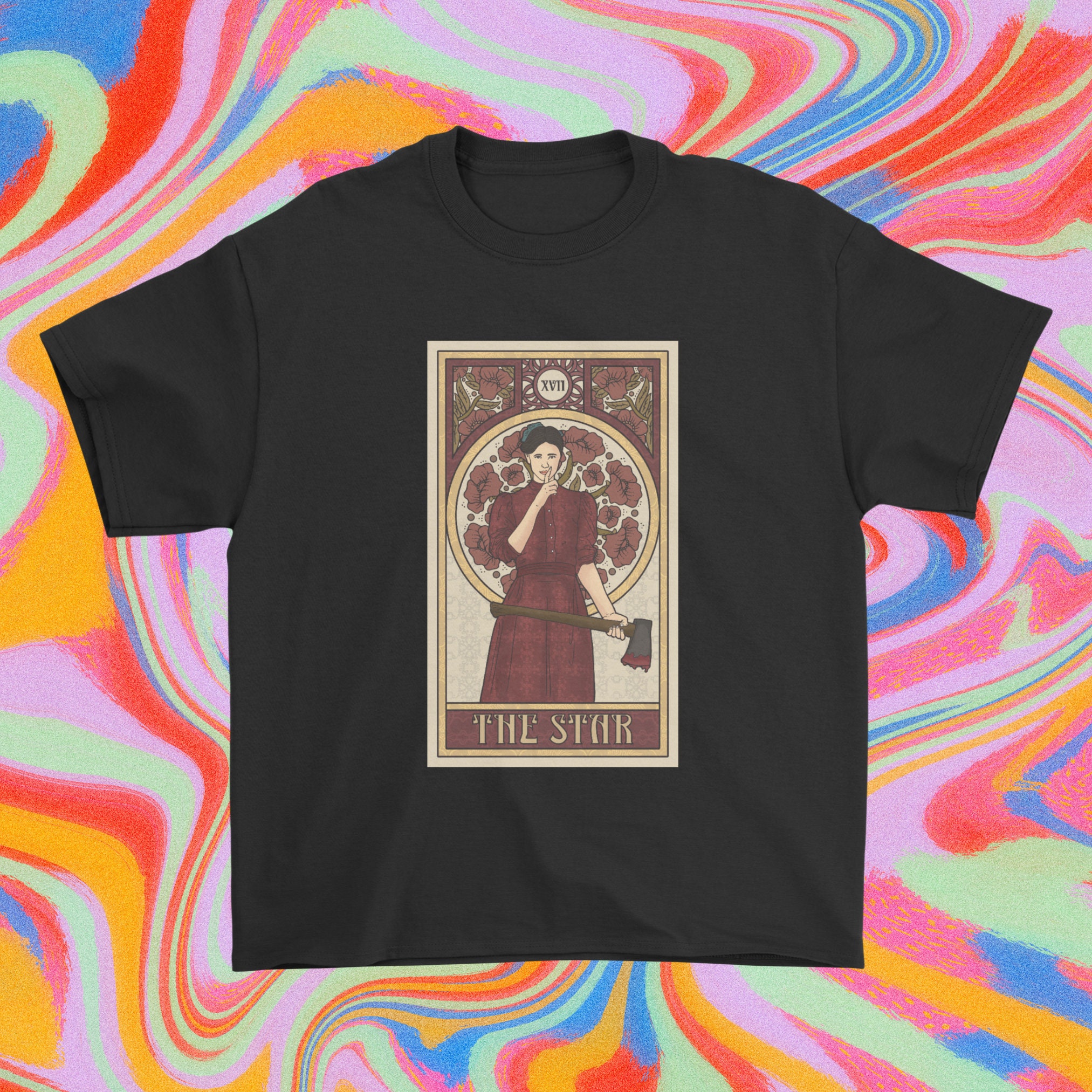 Pearl Movie Baby Tee Shirt Pearl T Shirt Tarot Card Horror Movie T ...