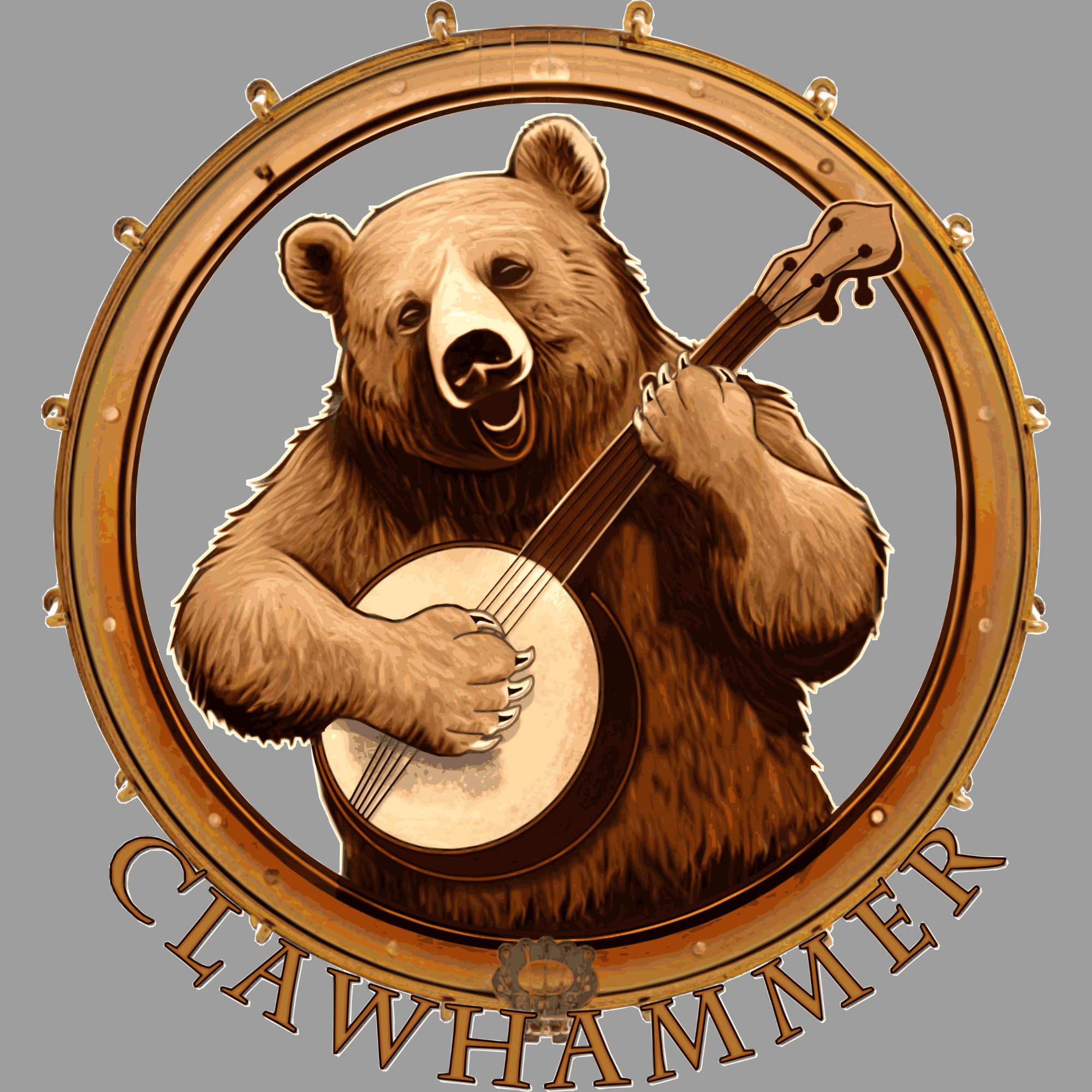 Clawhammer Banjo Shirt – Bear Playing Banjo, Unisex Tee - Etsy
