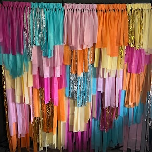 Create Your Own Custom Fringe Backdrop - Etsy