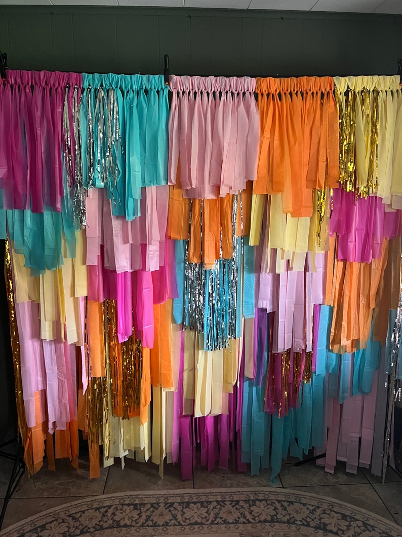 Create Your Own Custom Fringe Backdrop - Etsy