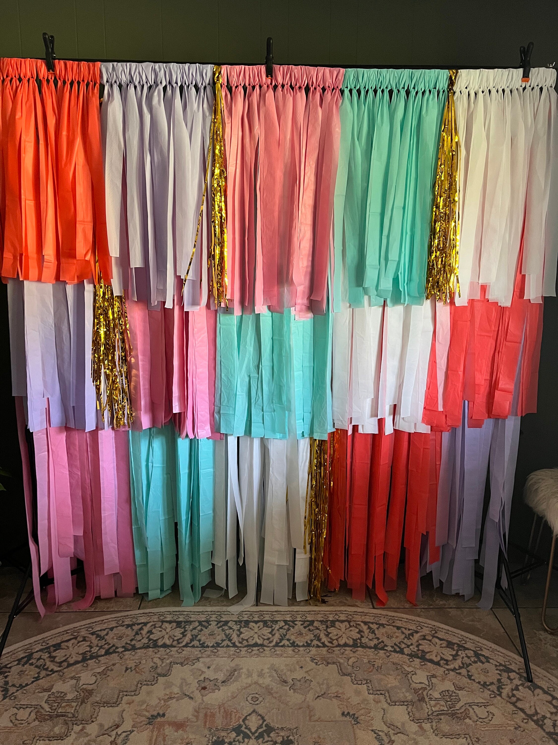 Create Your Own Custom Fringe Backdrop - Etsy