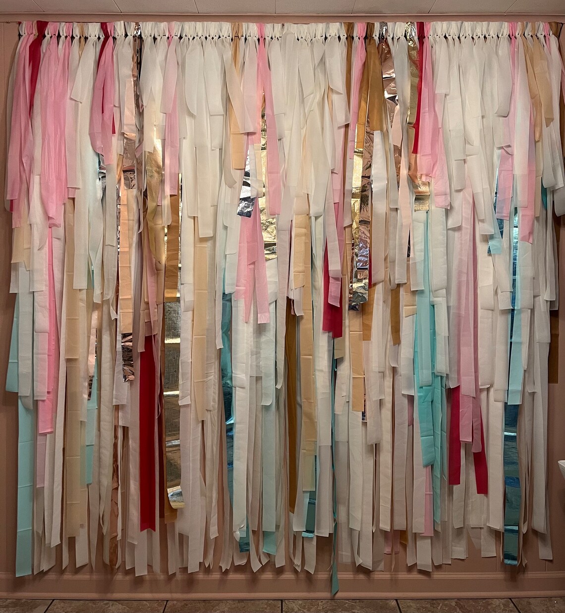 Create Your Own Custom Fringe Backdrop - Etsy