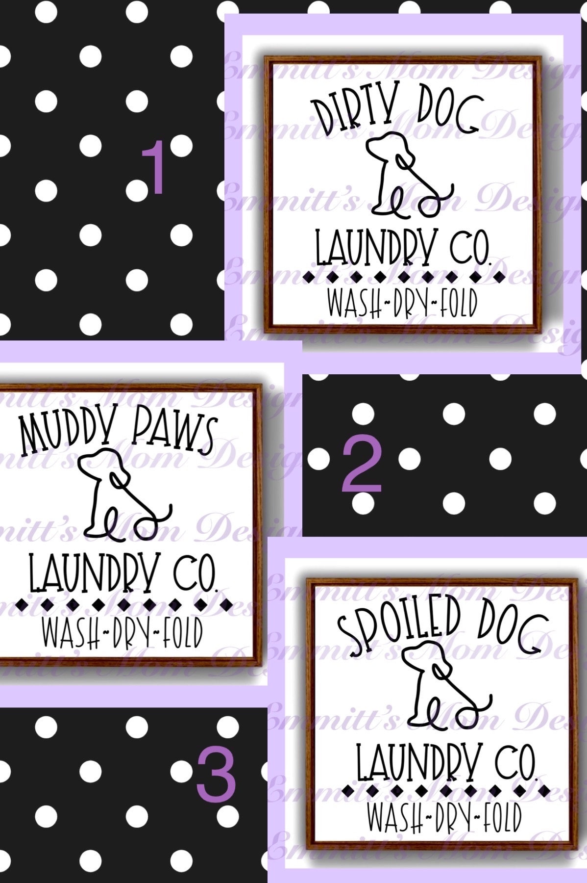 Personalized Dog Themed Laundry Room Decor/ Doggy Wall Decor Farmhouse ...