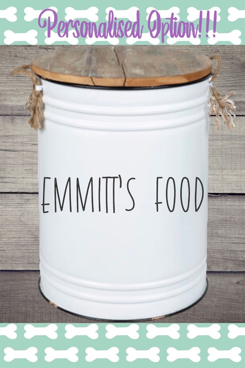 Dog Treat/food Container Label Decal for Your Container, Jar, or Any ...
