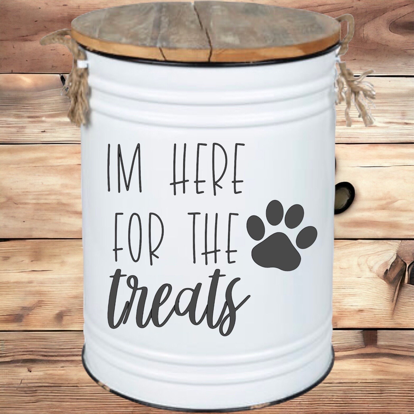 Dog Treat/food Container Label Decal for Your Container, Jar, or Any ...