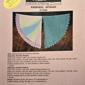 Oat Couture - Pinwheel Afghan ( Worsted Weight Yarn) - Etsy