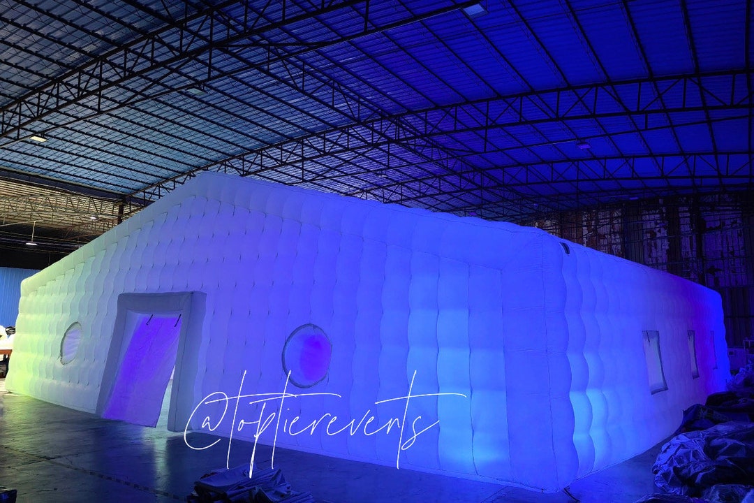 MASSIVE LED Inflatable Nightclub. Holds 175-200 People. 50X50X18 - Etsy