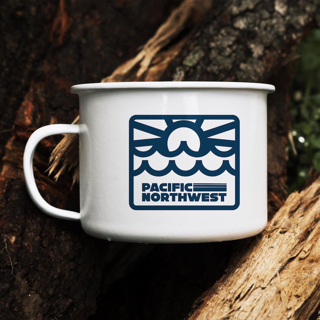 Pacfic Northwest Badge Graphic PNW Cricut PNG SVG - Etsy