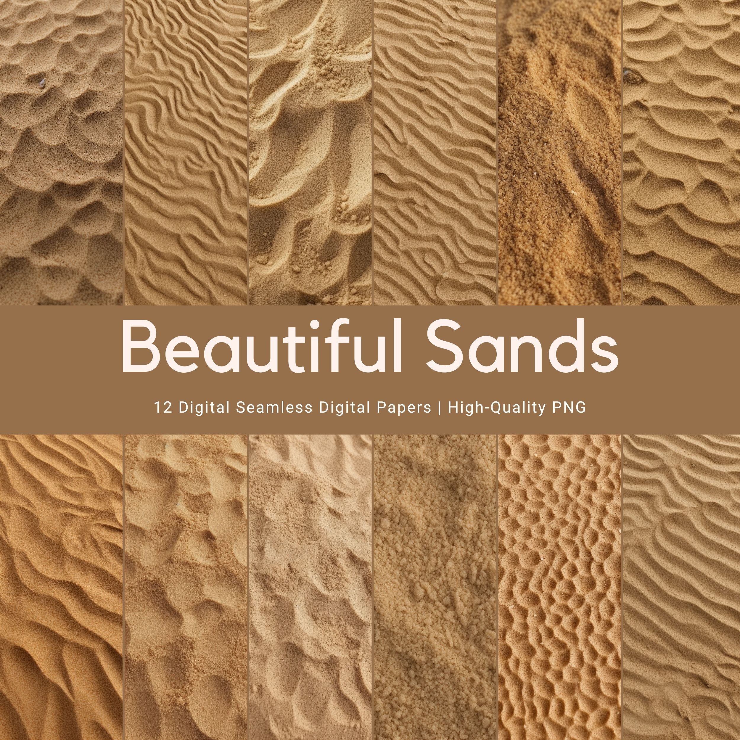 Sand Digital Papers, Seamless Sand Pattern | Digital Prints for ...