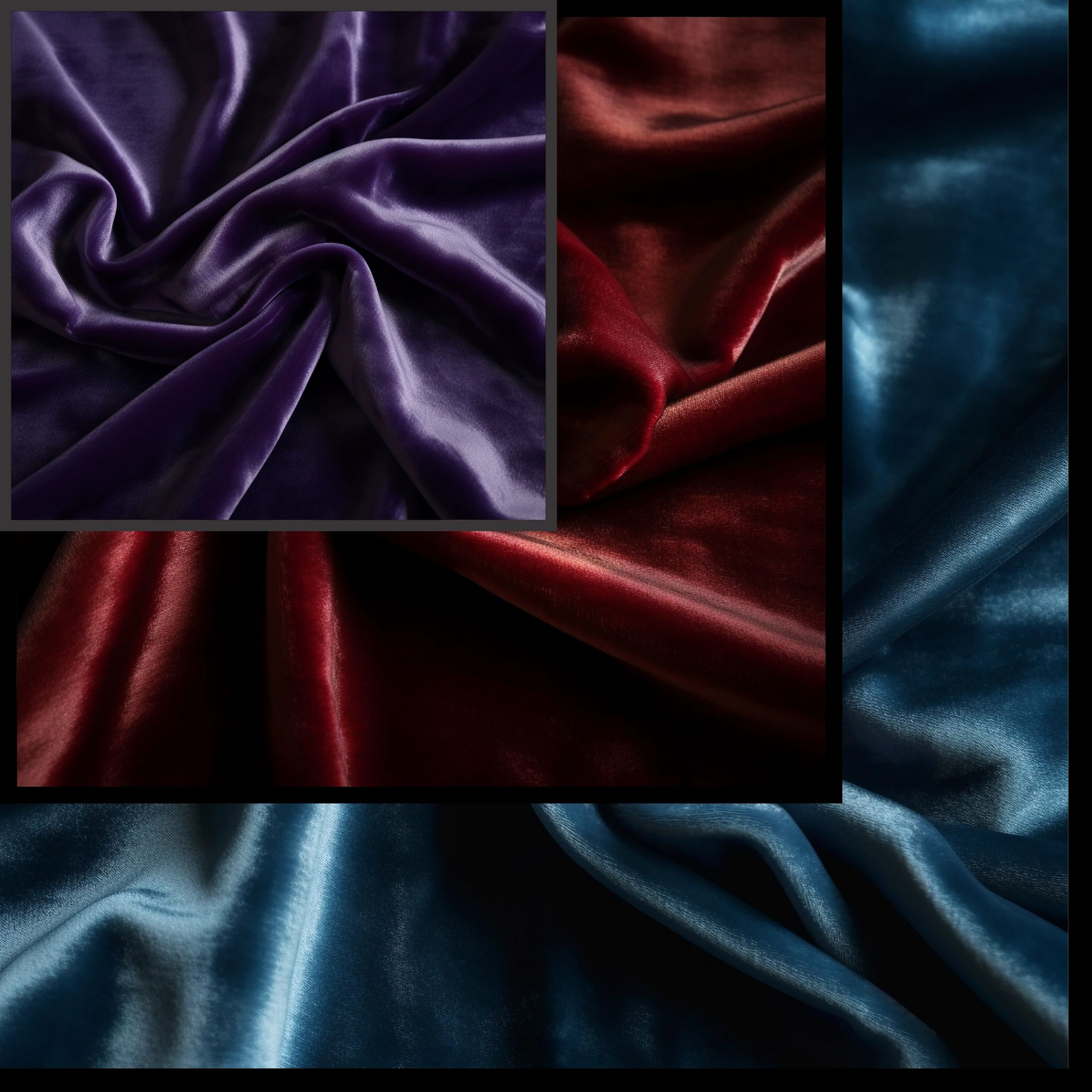 Velvet Digital Papers, Unique Velvet Patterns | Digital Prints for ...