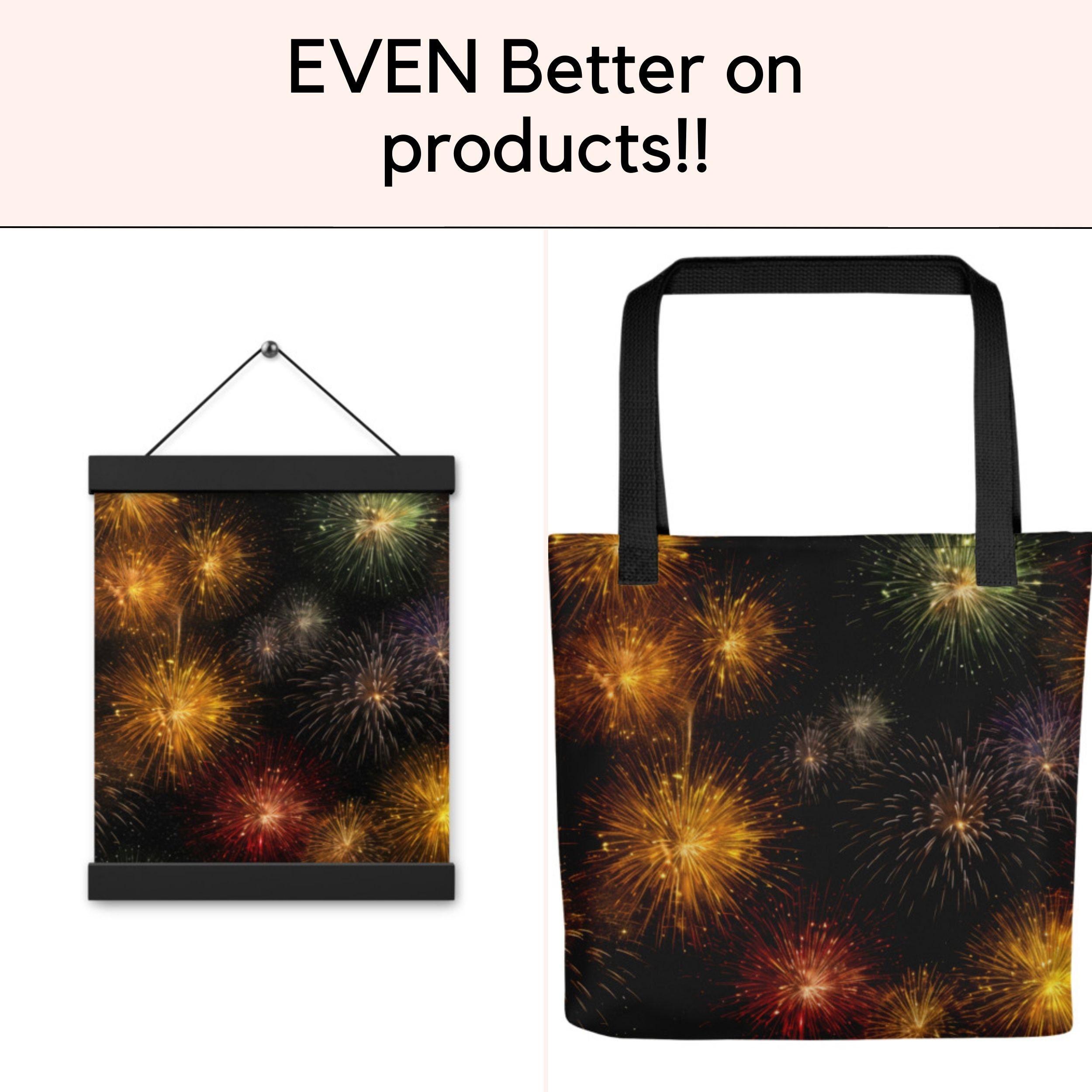 Fireworks Digital Papers, Unique Firework Pattern | Digital Prints for ...