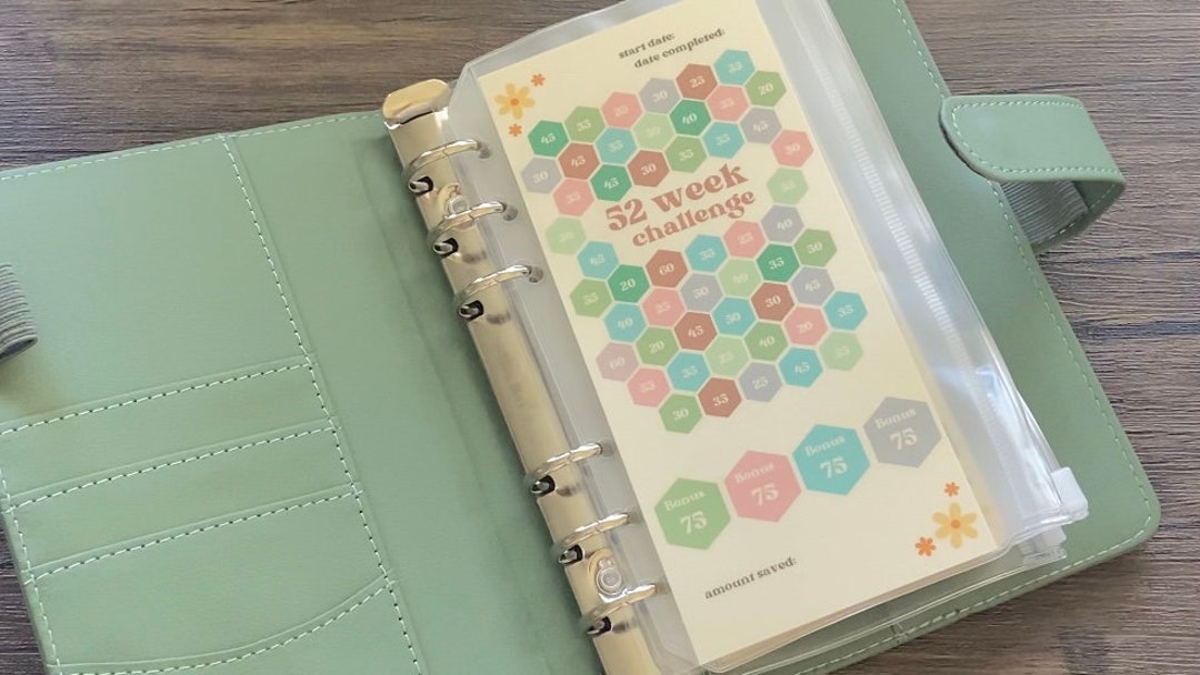 Complete Budget Book Savings Challenge Starter Kit Save 9500 Set of 5 ...