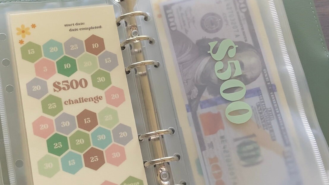Complete Budget Book Savings Challenge Starter Kit Save - Etsy
