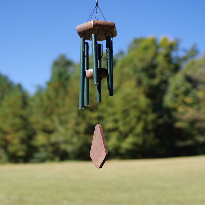 Green Wind Chime - Etsy