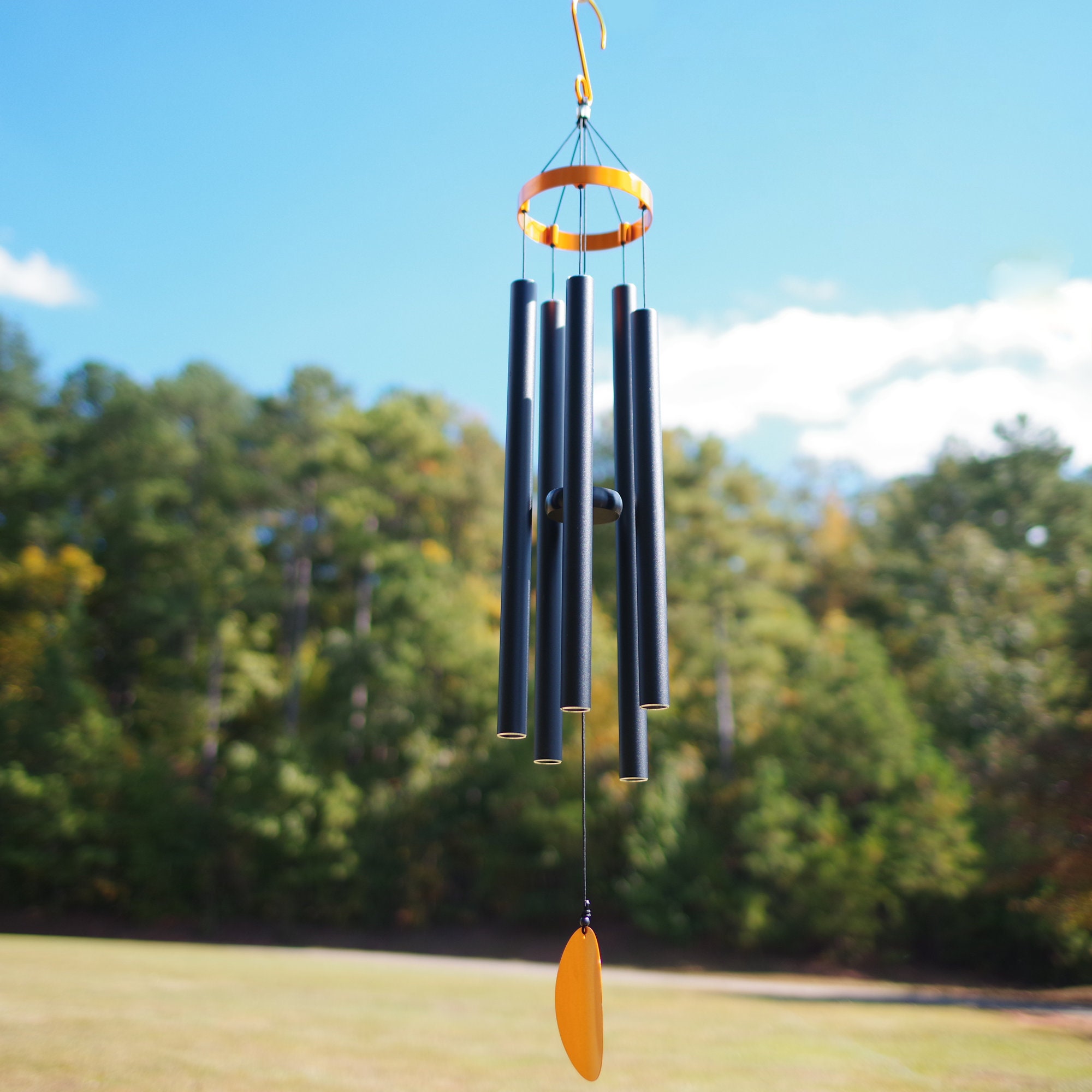 Cathmeow 36-inch Grand Harmony Wind Chimes, Regal Resonance Deep Tone ...
