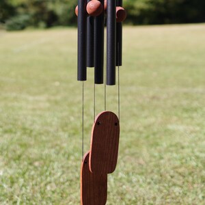 35-inch Metal Wind Chimes, Deep Tone, High-quality Black Colored ...