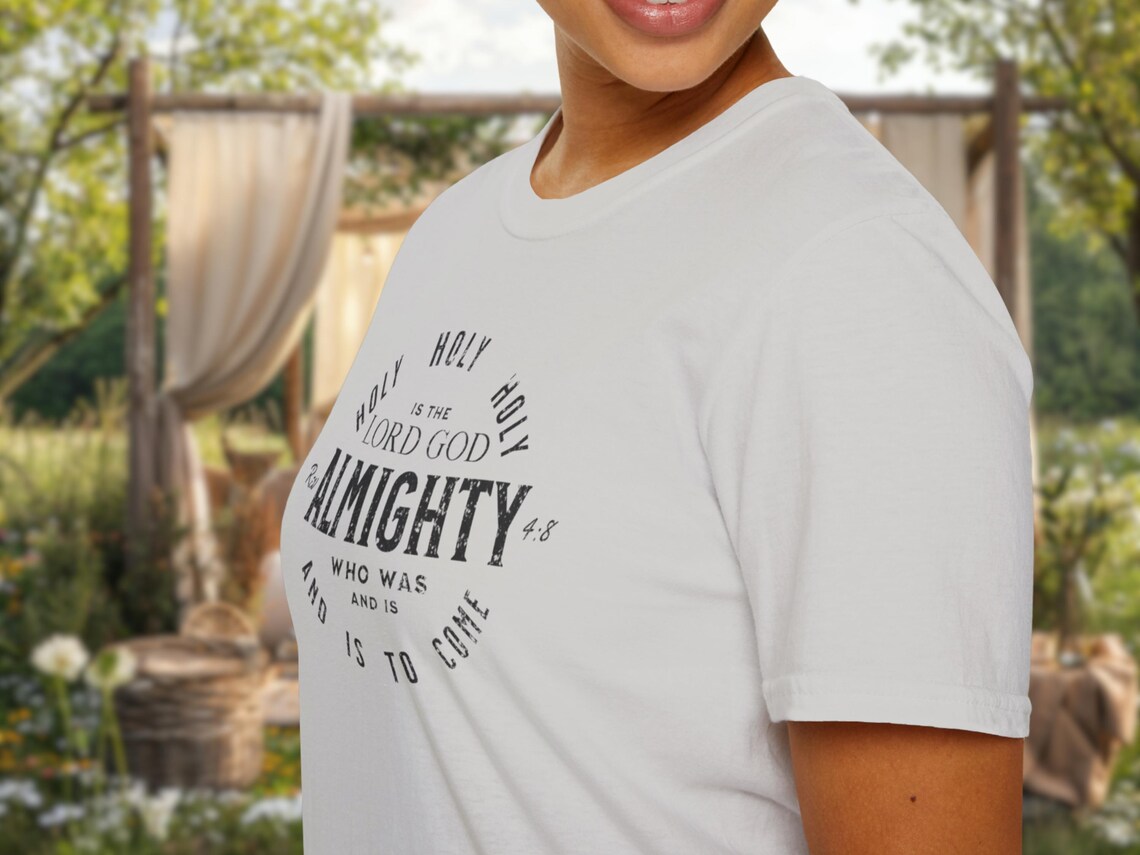 Revelation 4:8 Holy is the Lord God Almighty Bible Verse Soft Unisex ...