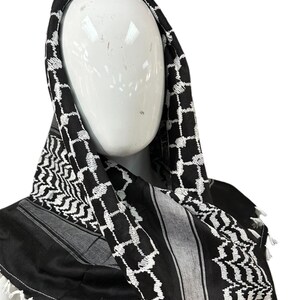 Palestine Keffiyeh Scarf, Unisex Cotton Shemagh, Arab Style - Etsy