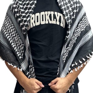 Palestine Keffiyeh Scarf, Unisex Cotton Shemagh, Arab Style - Etsy