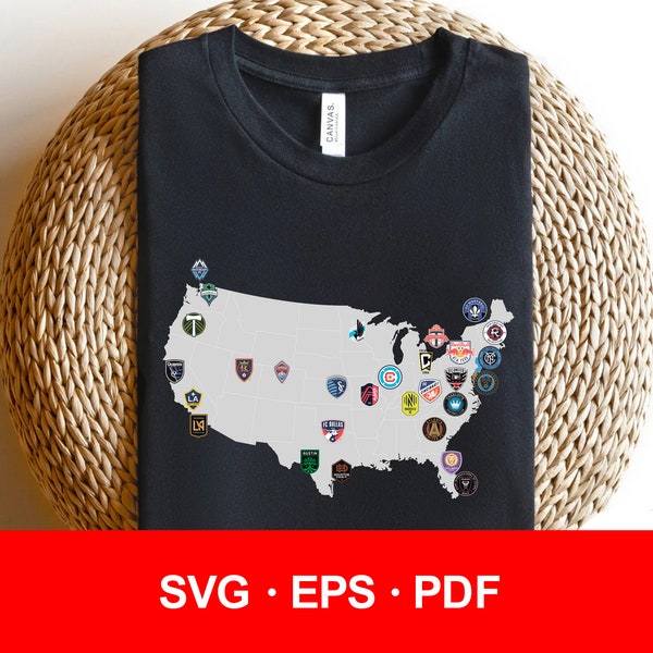 Major League Soccer Svg - Etsy