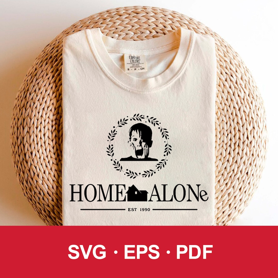 Home Alone Cut Files for Cricut SVG File for Cricut Clipart - Etsy